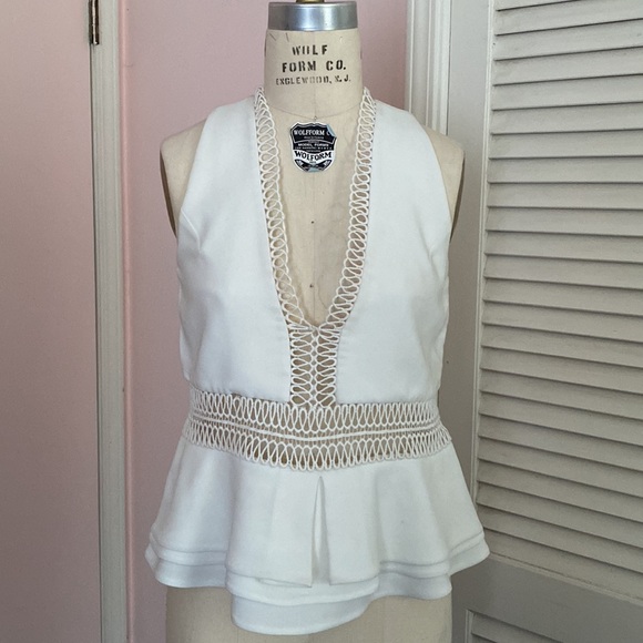 Jonathan Simkhai | Tops | Jonathan Simkhai Top In Ivorysize 6 | Poshmark